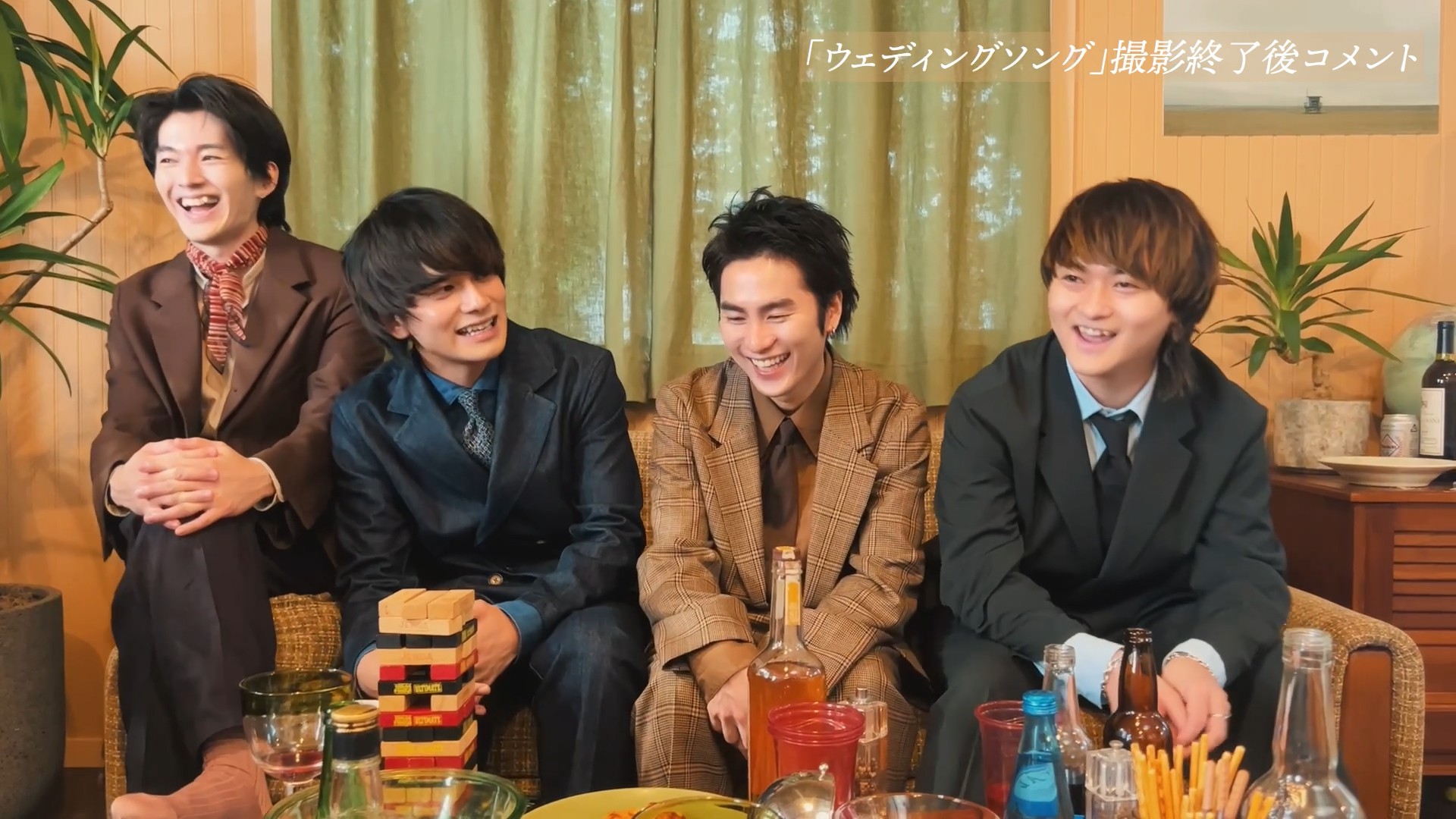 【MOVIE UP！】「ウェディングソング」MV撮影後コメント｜DISH//オフィシャルファンクラブ 皿組GOLD